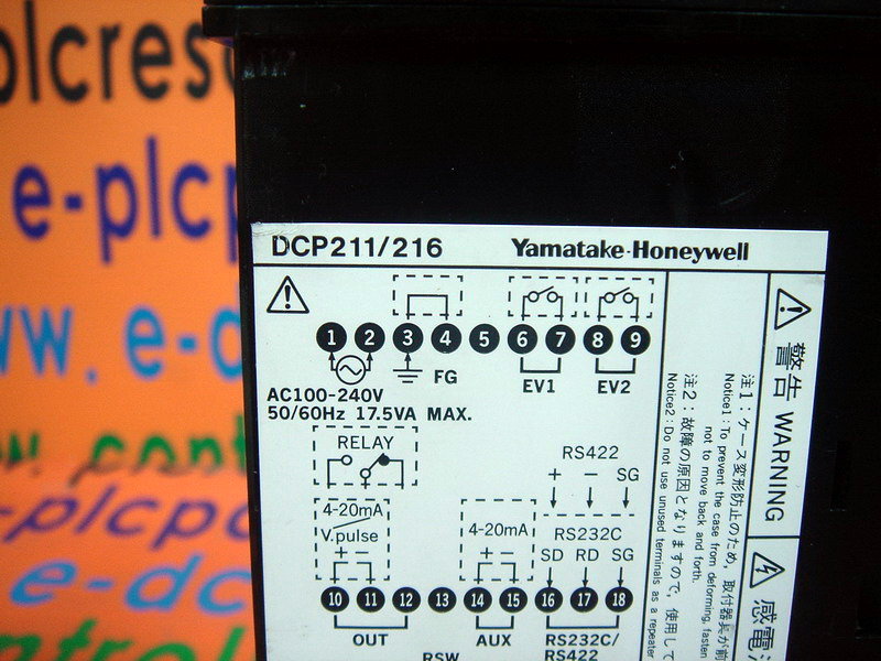 YAMATAKE-HONEYWELL DCP211/216 DCP2115GB18M10301 KOYO LINDBERG LP-907 ...